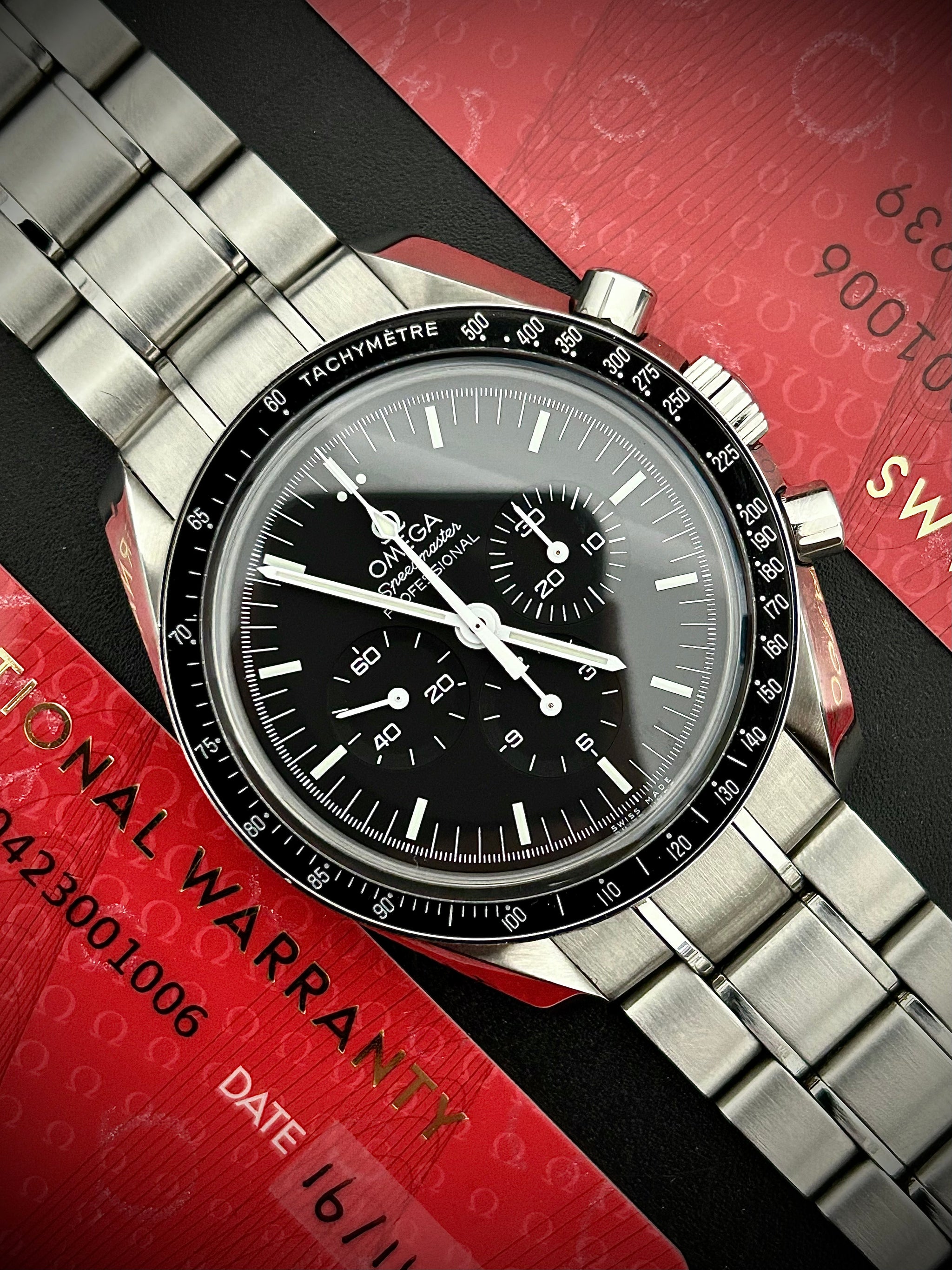 2020 OMEGA SPEEDMASTER MOONWATCH SAPPHIRE SANDWICH, BIG BOX, FULL SET,